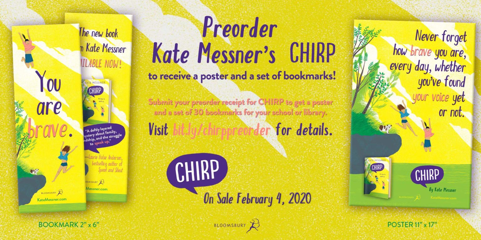 Countdown to CHIRP: Let’s talk about Charts! – Kate Messner