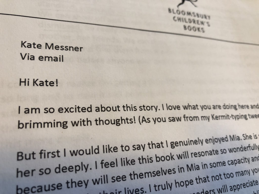 Countdown to CHIRP: Working with an Editorial Letter – Kate Messner